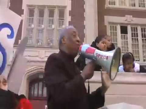 Shut Down Tweed: Charles Barron at PS 150 Rally