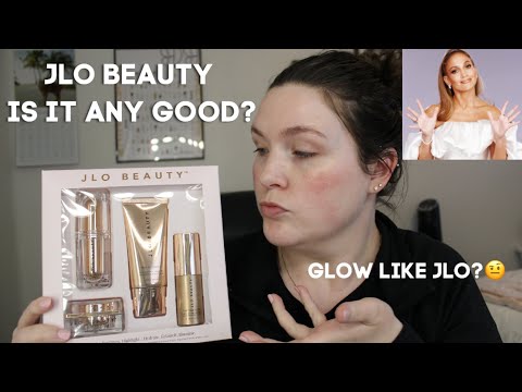 I TRIED JENNIFER LOPEZ'S BEAUTY LINE | JLO BEAUTY REVIEW