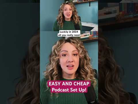 EASIEST #PodcastSetup! #podcaststudio #podcastequipment