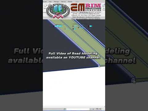 Autodesk Revit Short Clip of Road Modelling