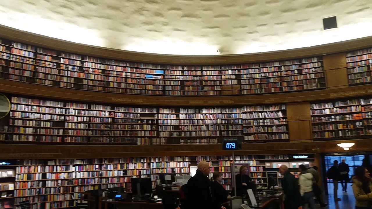 Amazing Stockholm City Library