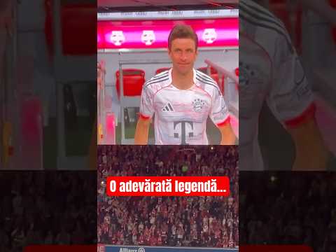 Respect Thomas Müller ???????? 25 de ani de loialitate și glorie în tricoul lui Bayern München…