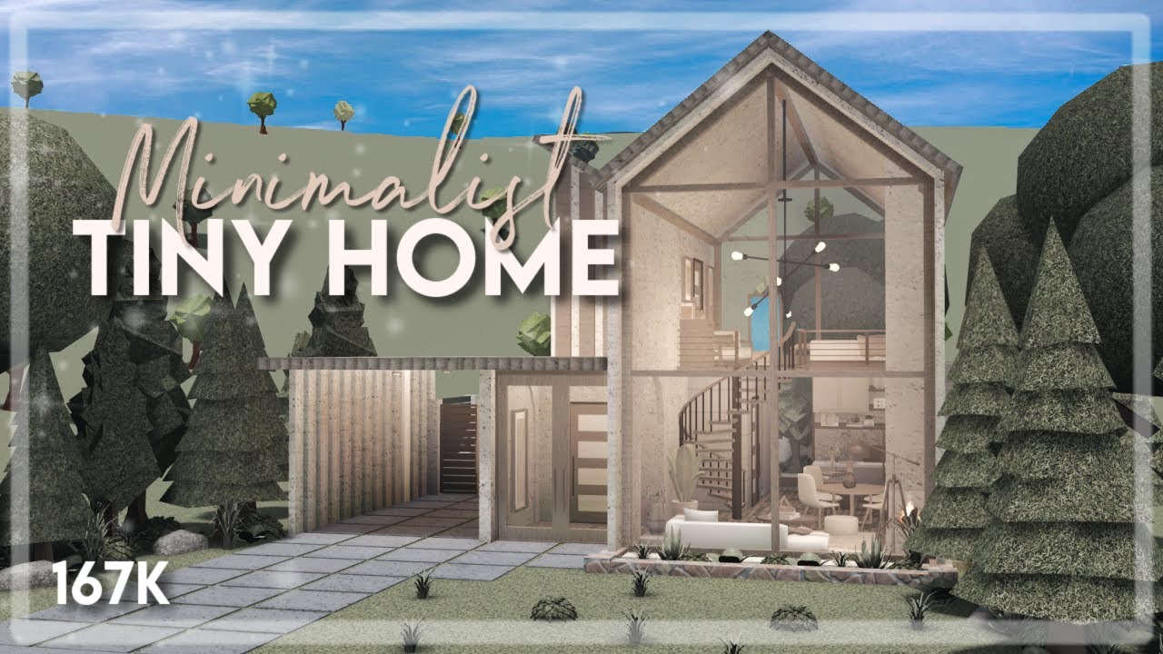 Bloxburg | Minimalist Tiny Home - Speedbuild