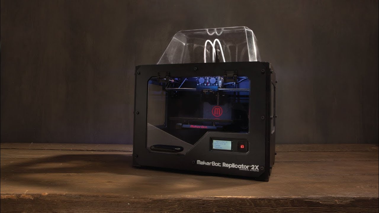 The MakerBot Replicator 2X - Announcement