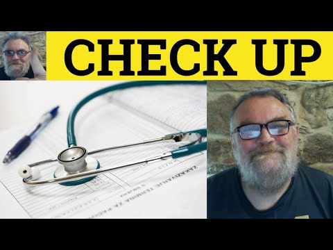 šµ Check Up Meaning - Check Up On Examples - Check Up Definition - Phrasal Verbs Check Up On