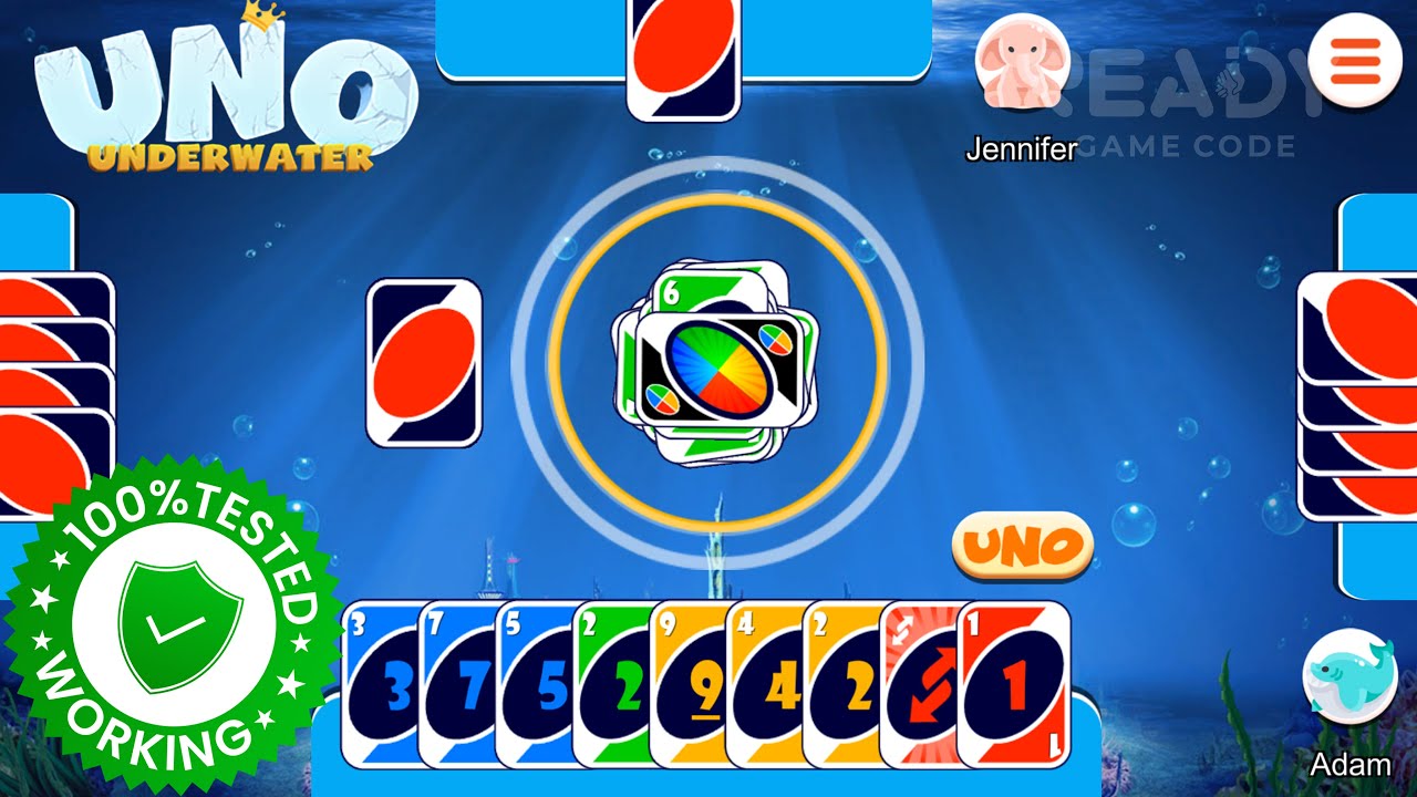 UNO Underwater – Unity Game Source Code (Full Project)