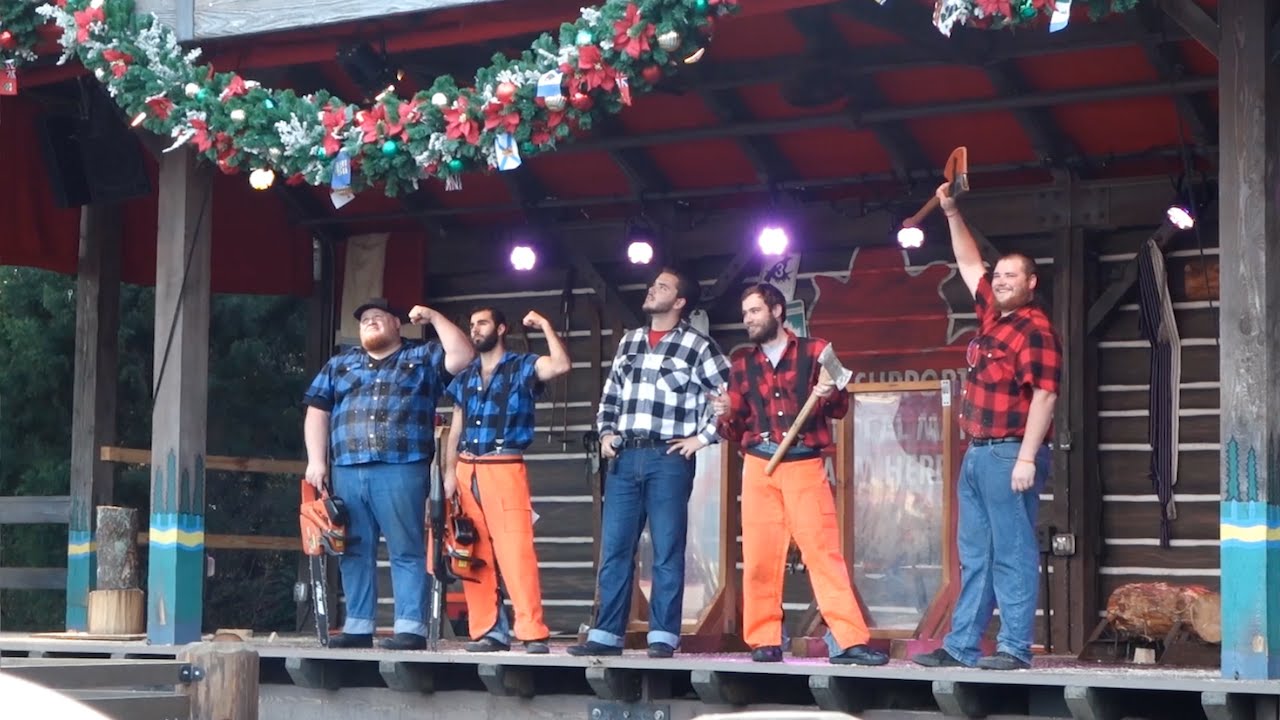 MyDisneyFix | Canadian Lumberjacks Full Show 2015, Epcot, Walt Disney ...