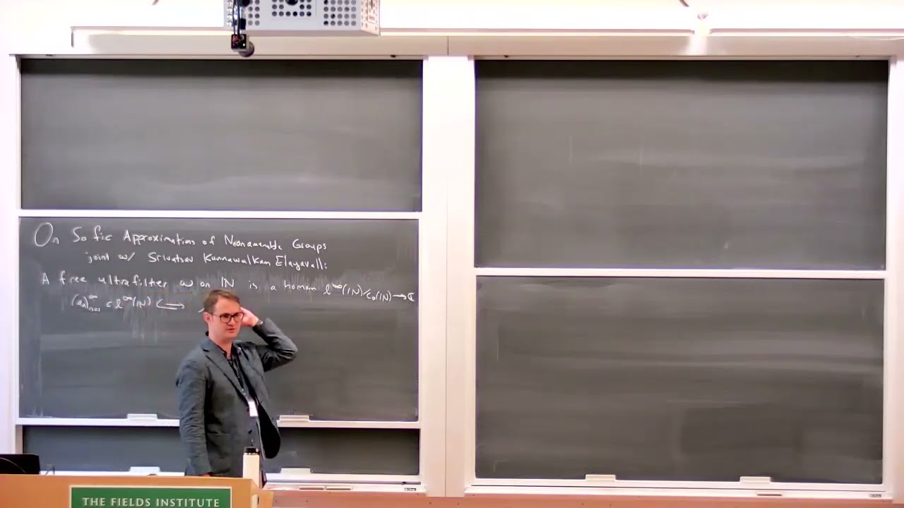 On sofic approximations of non amenable groups