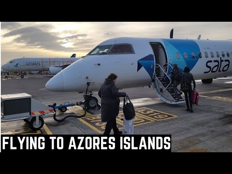 SATA-AZORES AIRLINES -Main Airline To Azores Islands -Direct Flights From North America & EU Ep 171