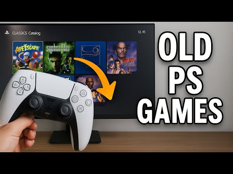How to Play Old PS Games on PS5 (PS1, PS2, PS3 Games)
