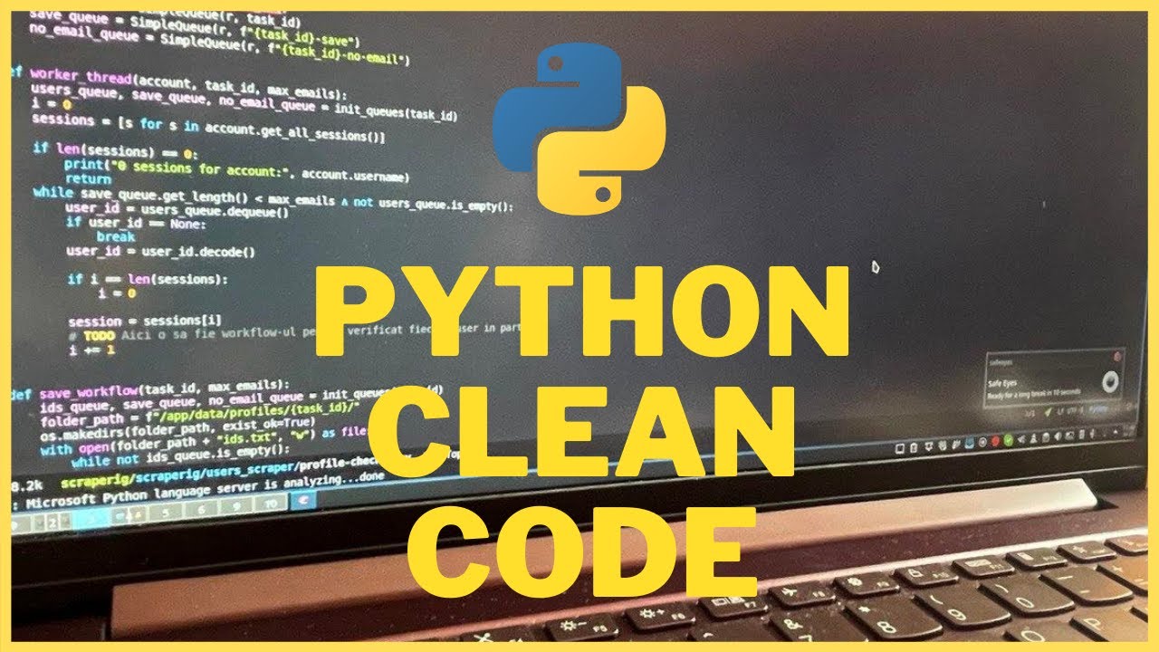 Python Clean code - Level up your coding skills