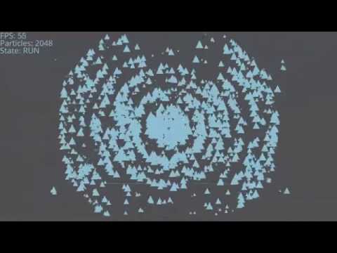 Steam Community :: Video :: v.0 OpenGL Compute Shader: Particle System & Gravity