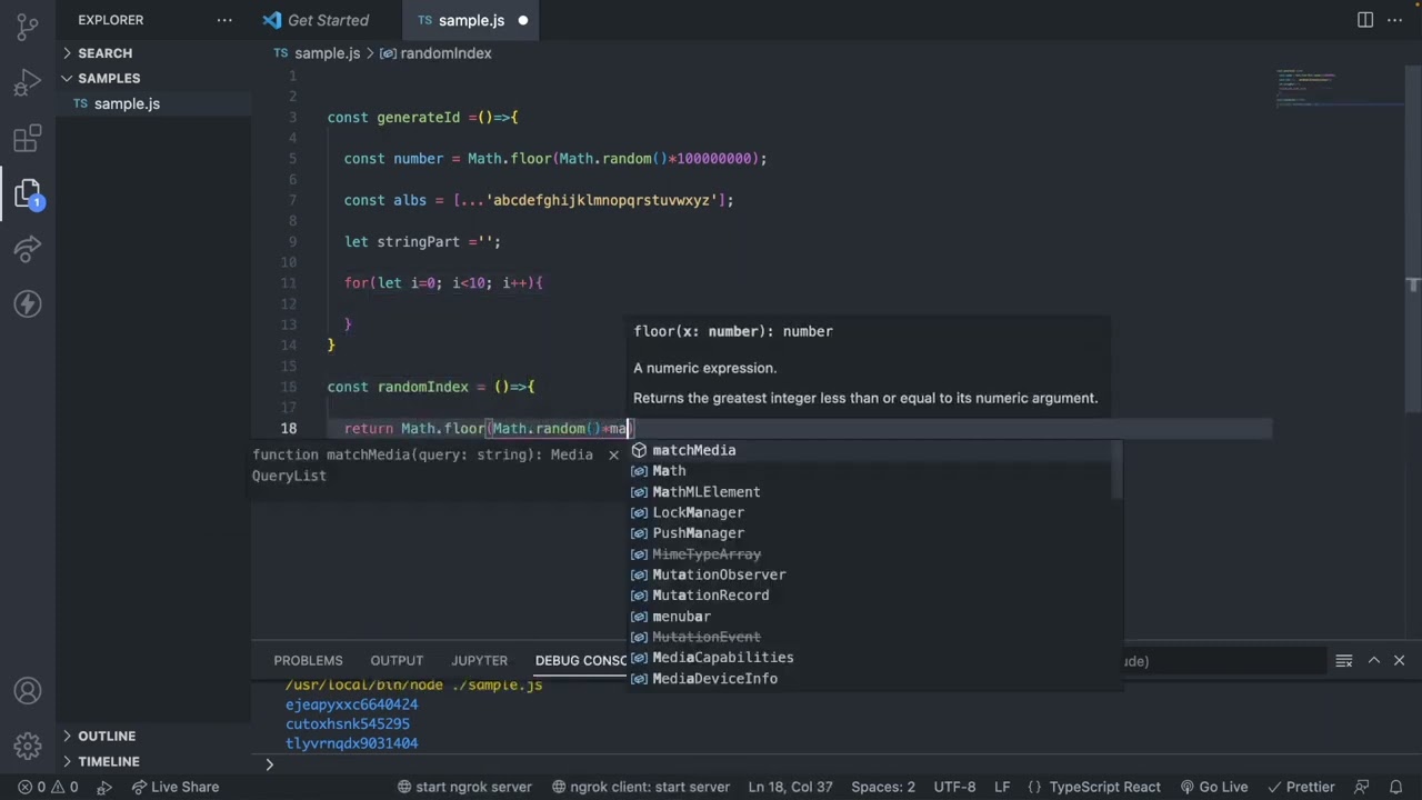 Unique Id Generator in JavaScript