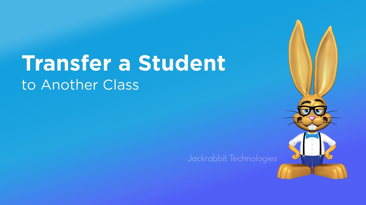 Transfer a Student to Another Class
