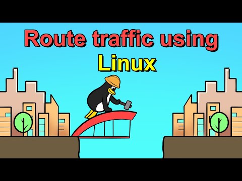 Set Up Routing Between Networks in VMware Workstation(Using Linux to route the traffic)