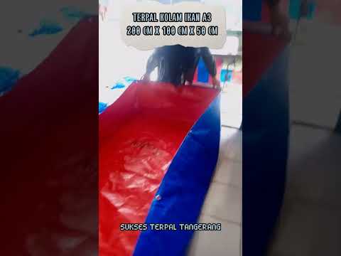 TERPAL KOLAM IKAN TIPE A3