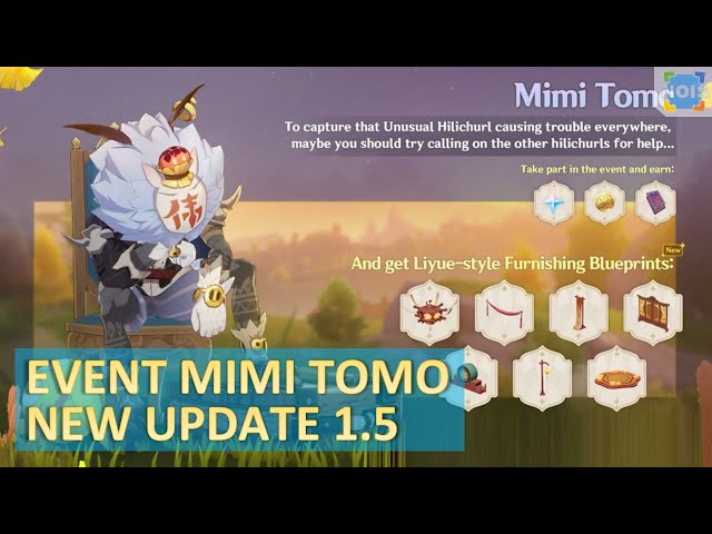 Genshin Impact Mimi Tomo Event: How to participate and earn Furnishing ...