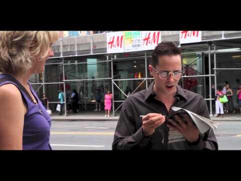 HELP ON THE STREET!! WATCH!! New York Times Crossword Puzzle is Hard, Man on Street Asks for Help