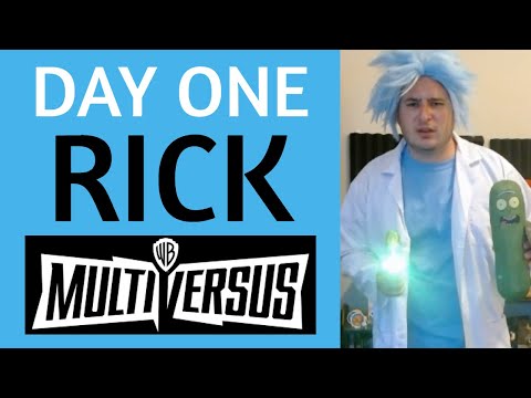 Steam Community :: Video :: Rick Sanchez in MultiVersus: DAY ONE!