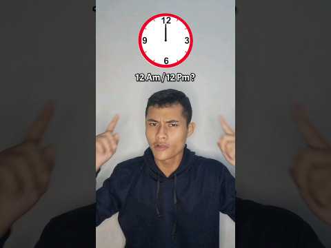 AM VS PM dalam bahasa inggris