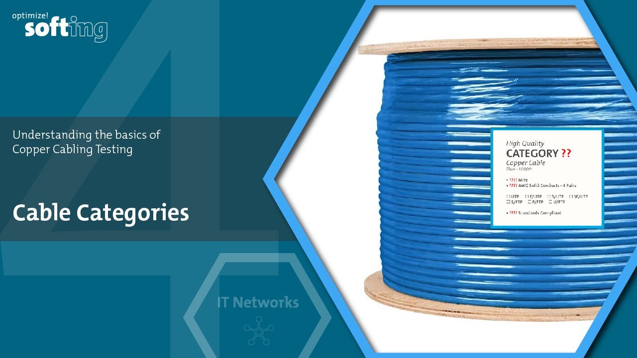 Cable Categories - Common Terminologies in Structured Copper Cabling
