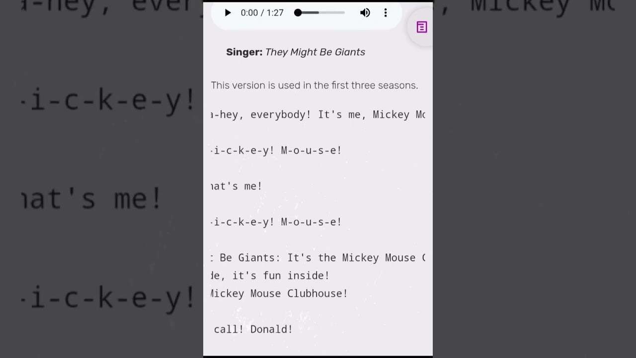 Mickey Mouse Clubhouse theme song The Dubbing Database