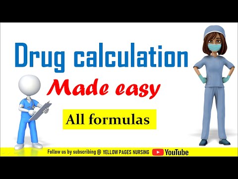 Drug calculation made easy with 4 simple formulas | Exam tips and Tricks | NCLEX questions | NURSE?