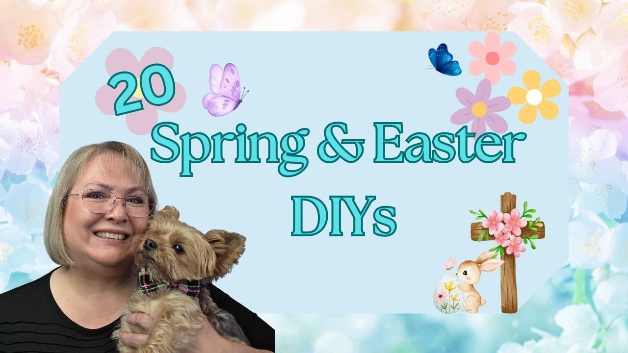 20 SPRING AND EASTER DIYS/ SPRING CRAFTS/ EASTER CRAFTS