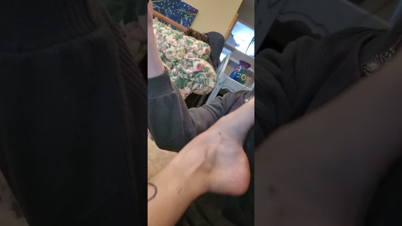 Emma loves my feet