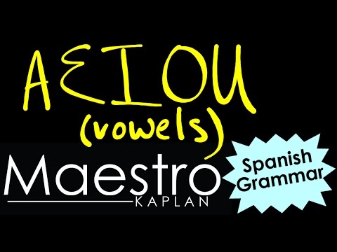 Correctly Pronounce SPANISH VOWELS to Improve your SPANISH ACCENT