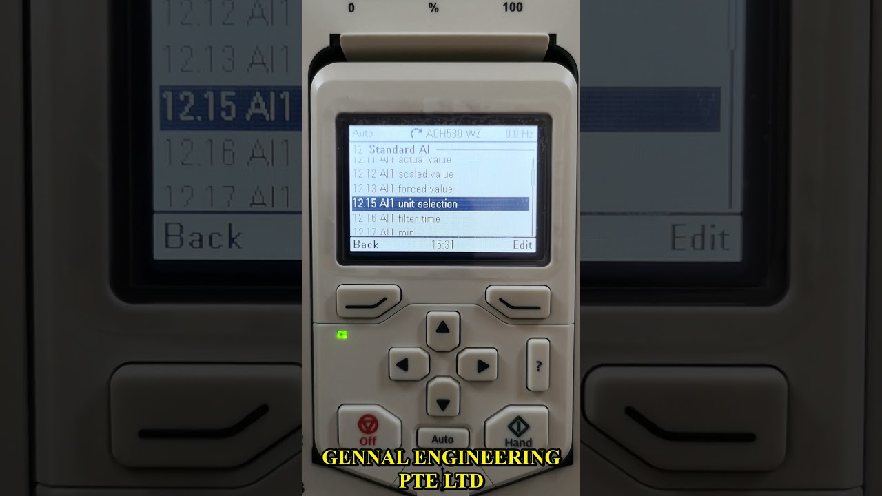 ACH580 Part 3 Setting Frequency & Speed Reference Selection