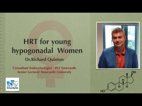 HRT for young hypogonadal women | Dr.Richard Quinton