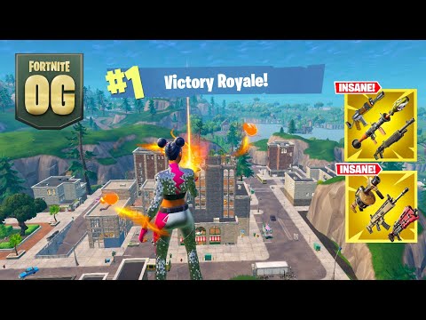 Fortnite OG Season 2 | High Kill Solo Vs Squads Win Gameplay Full Game (Ps4 Controller)