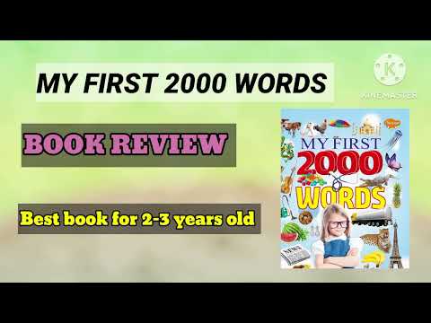 my first picture book //my first 2000 words// review#best #book for toddlers #2-4 years old #ARiyan