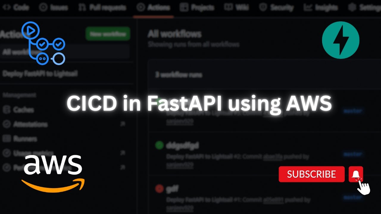 CI/CD Made Simple 🚀 | FastAPI + Docker + GitHub Actions to AWS Lightsail