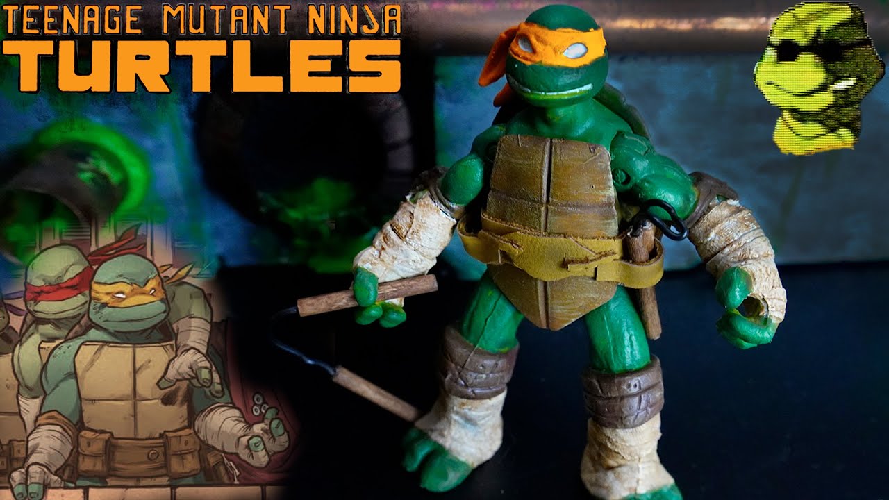 Making Mikey from IDW Comics - TMNT Customs