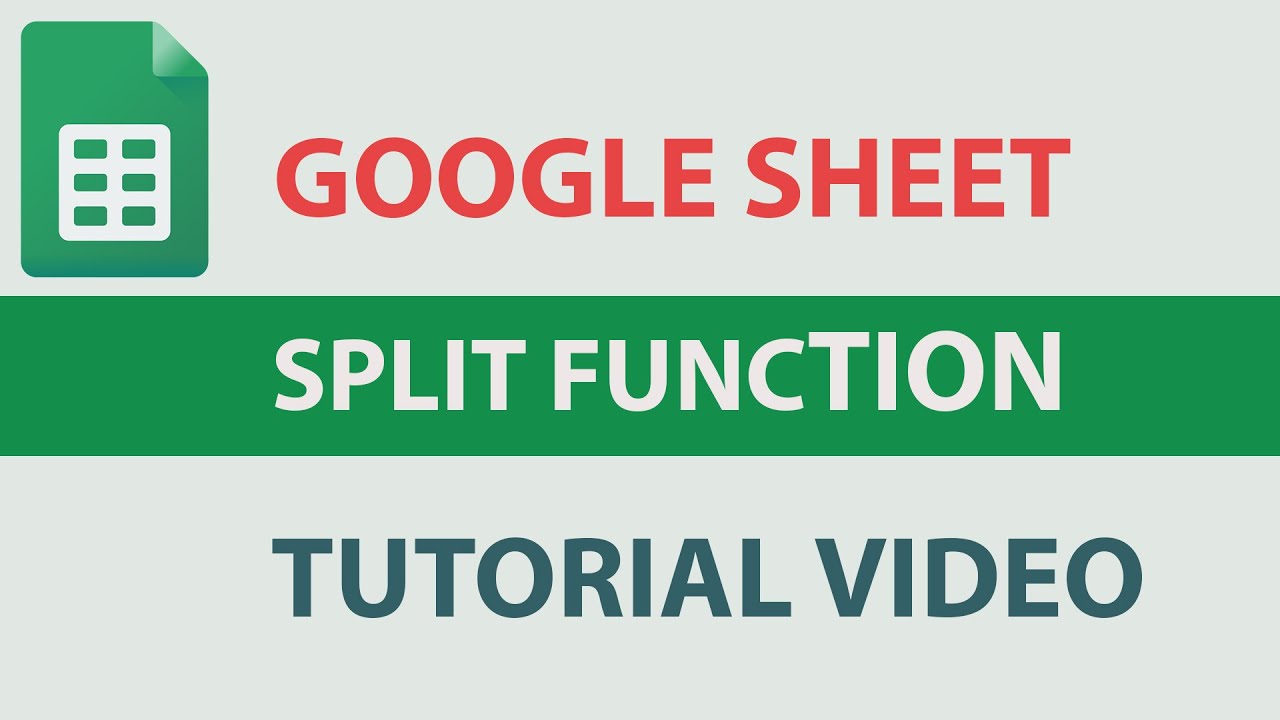 2. Google Sheets - SPLIT Function Tutorial - Text to Columns Using a Delimiter, INDEX, COUNTA Hindi