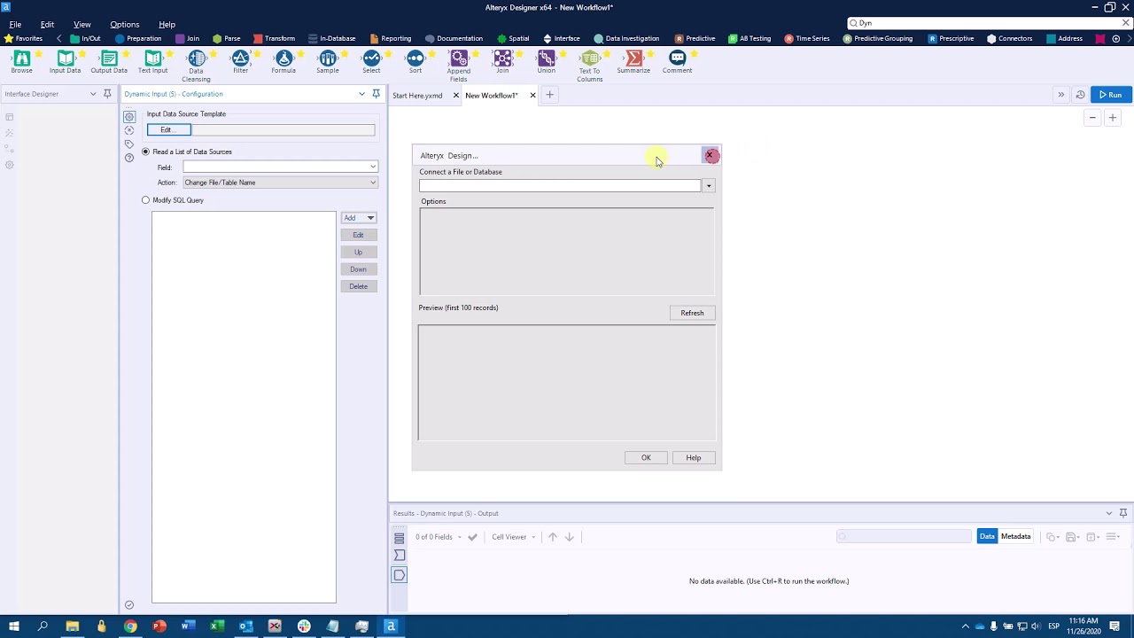 Alteryx Combining Excel Sheets with the same schema