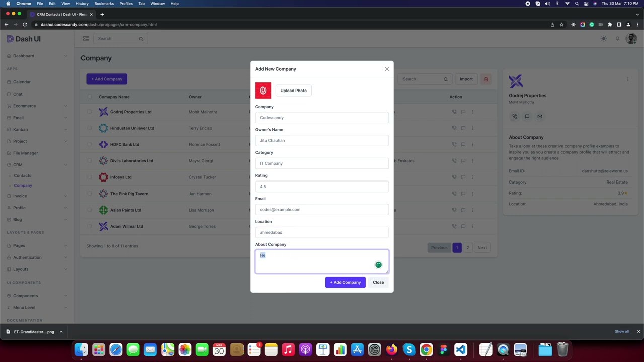 Dash UI - Client Managements Bootstrap 5 Admin Dashboard Template