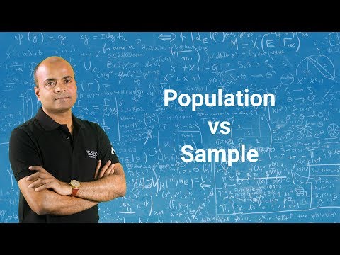 Population Vs Sample Statistics | Population Mean Vs Sample Mean | Statistics Tutorial 2018