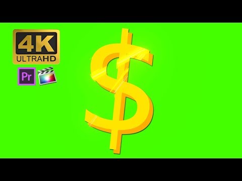 The Best Dollar Sign on Green Screen Effects Free Download