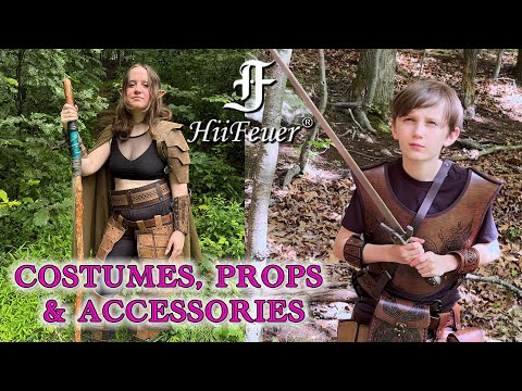 Checking out HiiFeuer Cosplay Products (Armor, Costumes, Props, Accessories & More!!!) LARP