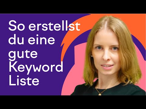 Wie erstellst du eine Keyword Liste mit Semrush?