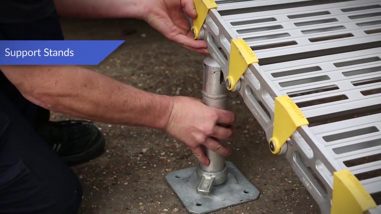 Roll a Ramp  Support Stands
