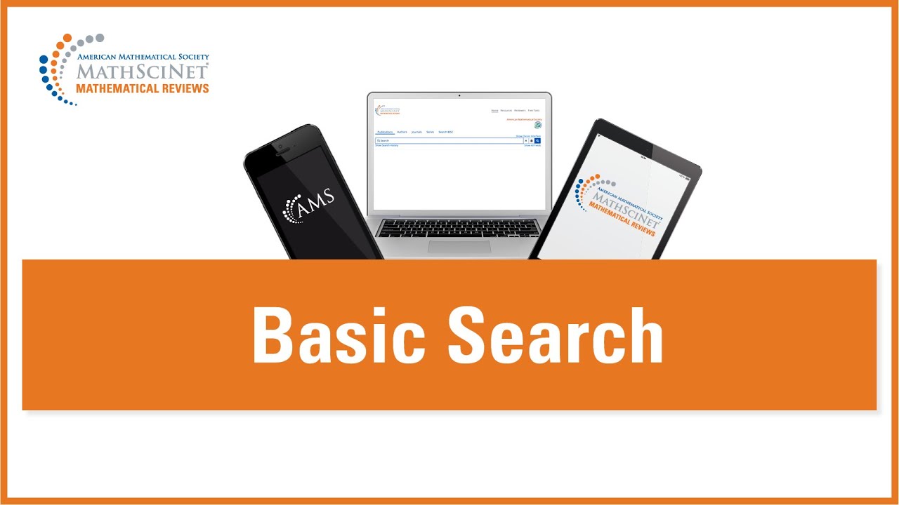 MathSciNet: Basic Search