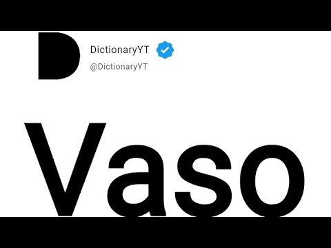 Vaso Meaning in English