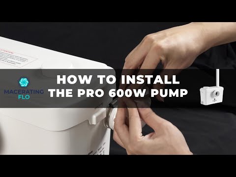 Guide to Installing the MaceratingFlo Pro 600W Macerator Pump