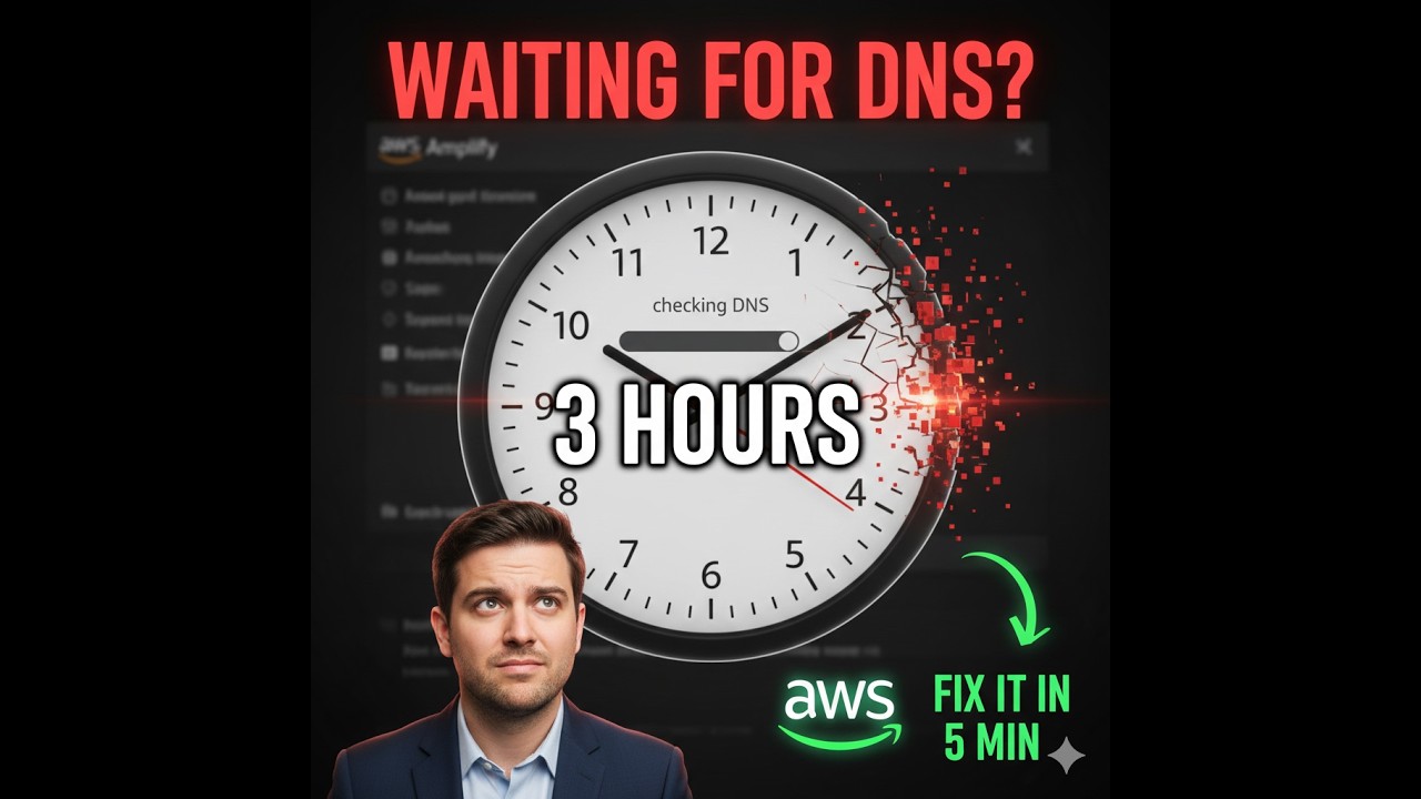 AWS Amplify Custom Domain in 5 Minutes (Not 3 Hours!) | Route 53 Tutorial