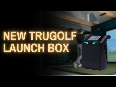 New TruGolf Launch Box launch monitor! Weighs just under 3 lbs!