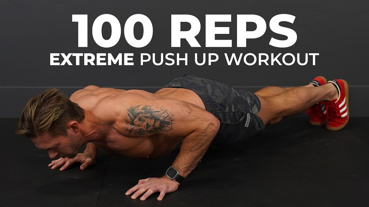 Daily Push Up Challenge | 100+ Reps to Build Chest, Triceps & Core Strength
